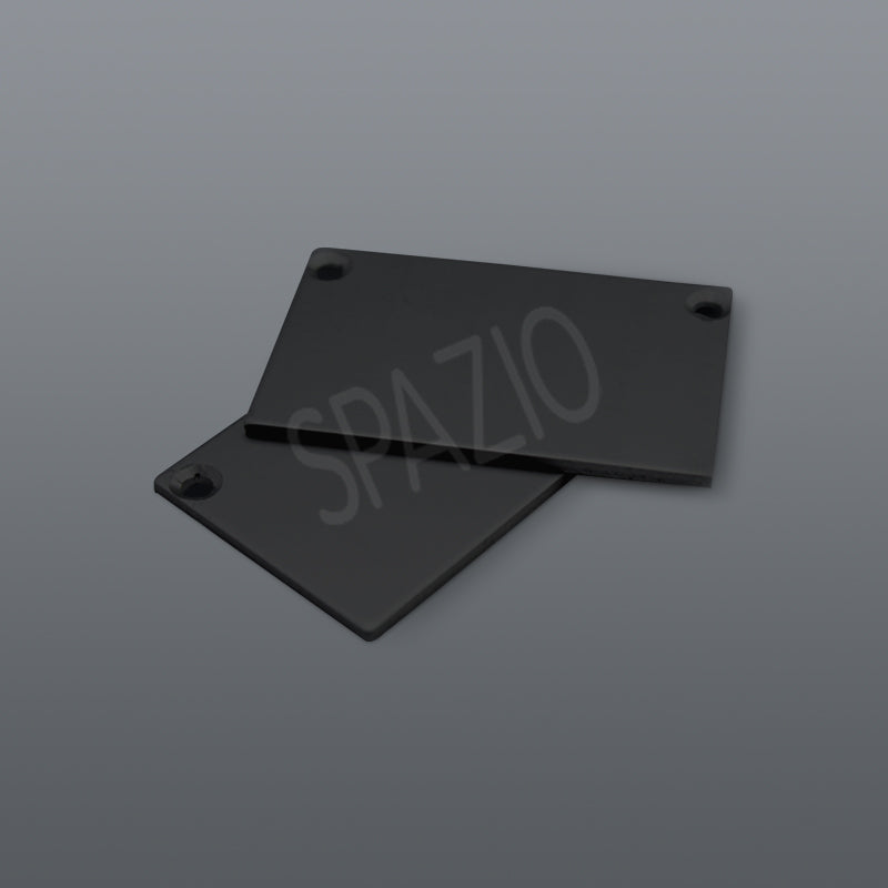 SHADOW RECESSED PROFILE END CAP ONLY – Spazio Lighting