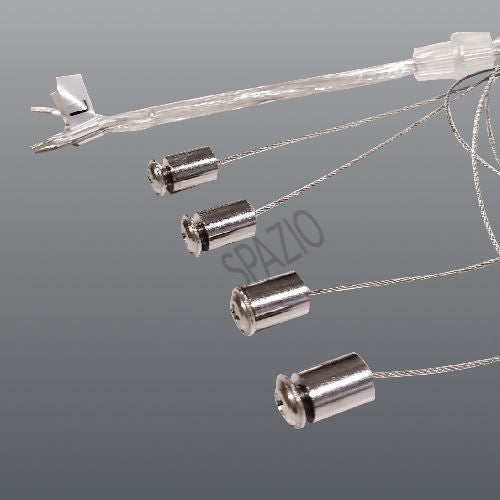 SUSPENSION KIT - ROUND CEILING PLATE – Spazio Lighting