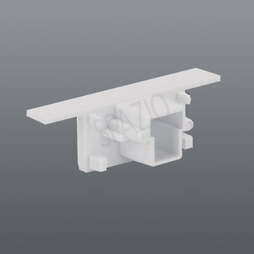 3 WIRE RECESSED TRACK - END CAP – Spazio Lighting